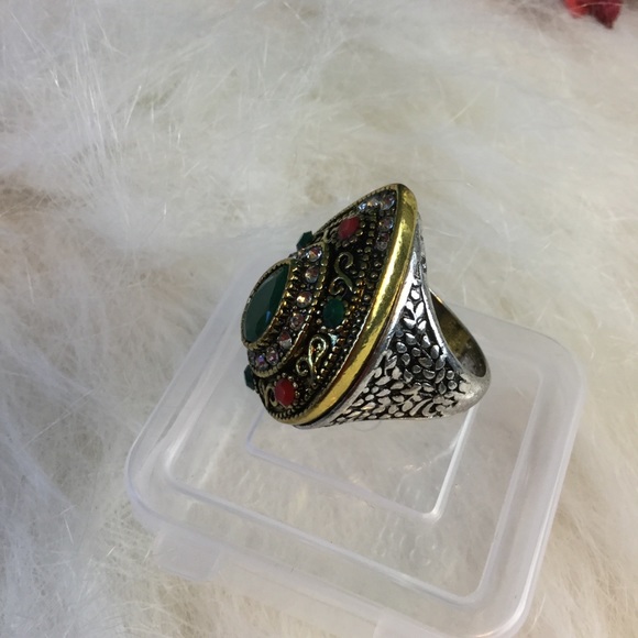 Jewelry | Brand New Bronze And Sterling Silver Harem Ring | Poshmark